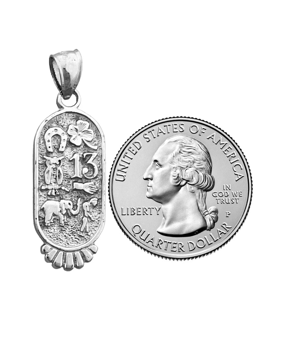 Sterling Silver Good Luck Talisman Pendant – G & W