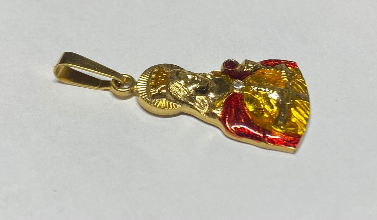 Vintage NOS 1960's Saint Barbara Andreas Daub West Germany Gold Filled ...